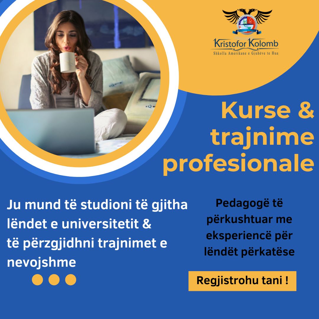 Trajnime profesionale - Kristofor Kolombi